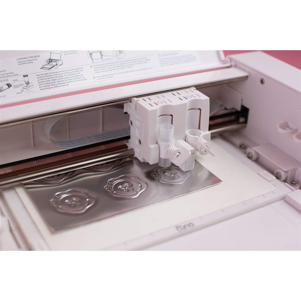 Base de relevo 30x21cm para Silhouette Curio