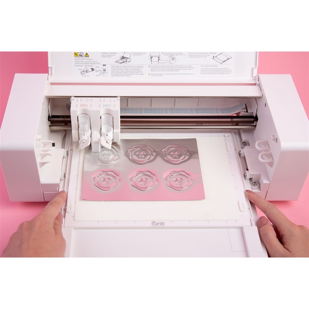 Base de relevo 15x21cm para Silhouette Curio