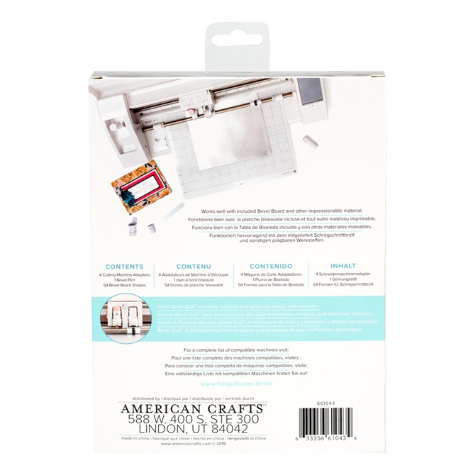 Kit Inicial Bevel Quill - Starter Kit Bevel Quill We R