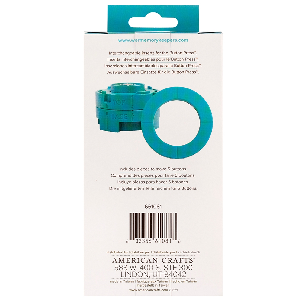 Matriz de Bottons Grandes Button Press We R