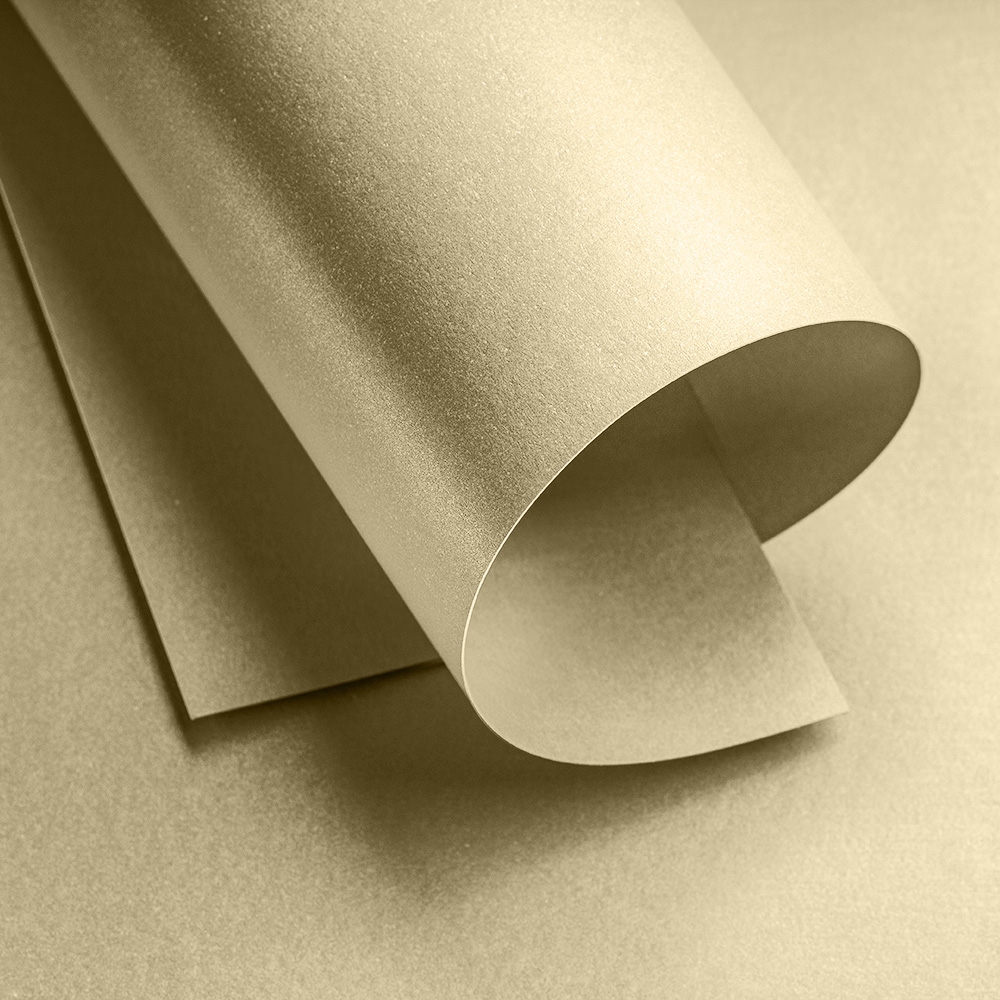 Papel Color Pop Luminous Creme Mimo - 30,5 x 30,5 cm - 250 g - 20 Fls