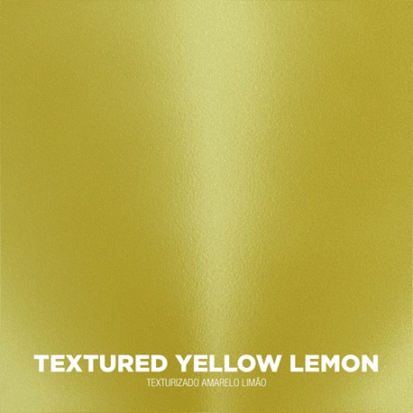 Adesivo Vinil Texturizado Amarelo Lemon Mimo - 30 cm x 2,5 m