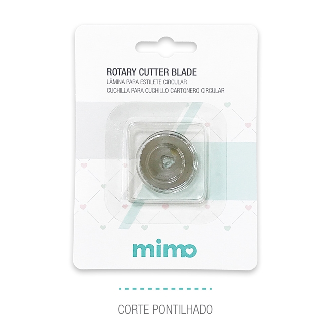 Lâmina para Estilete Circular Mimo - Pontilhado - Mimo Crafts - Muito ...