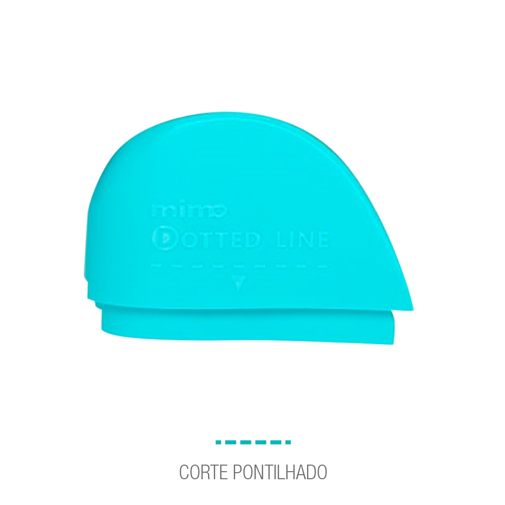 Lâmina de Reposição para Régua com Cortador 3 em 1 Mimo - Pontilhado