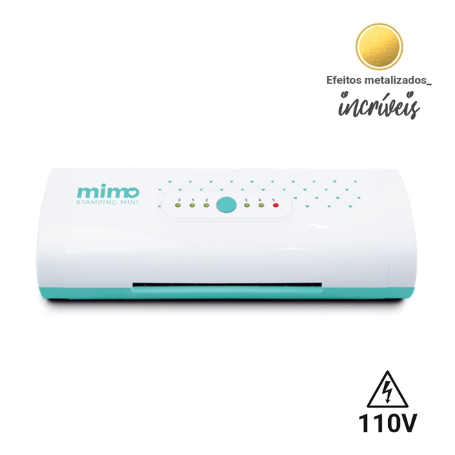 Mimo Stamping Mini - Aplicador de Efeitos Metalizados - 110V - Mimo ...