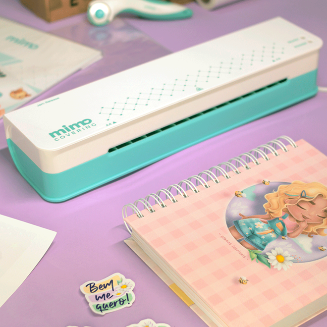 Laminadora Mimo Covering - A4 - 220 V - Mimo Crafts - Muito além do ...